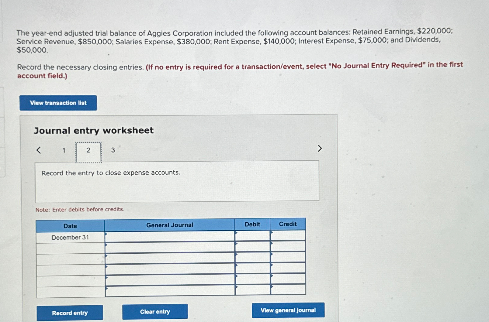 Solved The year-end adjusted trial balance of Aggies | Chegg.com