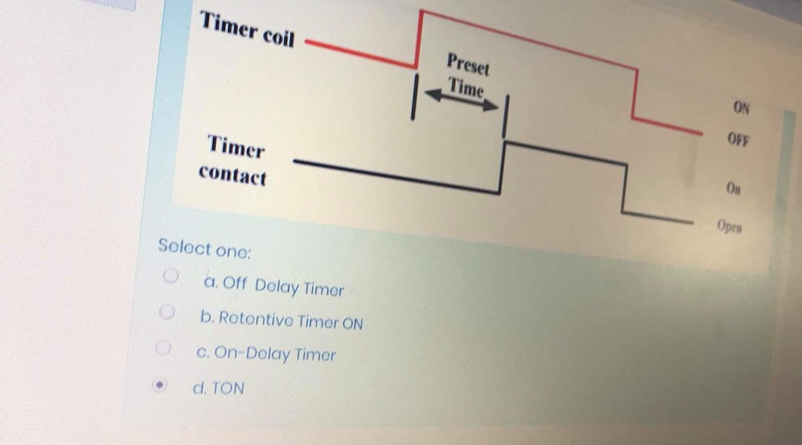 Solved turn on TU- COUNT-UP COUNTER Counter C5.1 Preset | Chegg.com