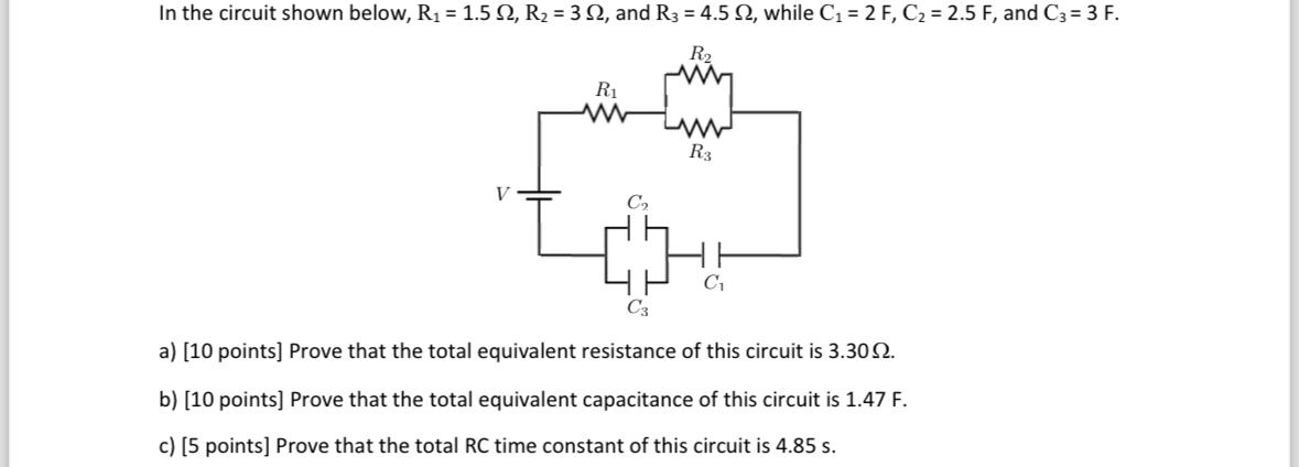 Solved In the circuit shown below, R1=1.5Ω,R2=3Ω, ﻿and | Chegg.com