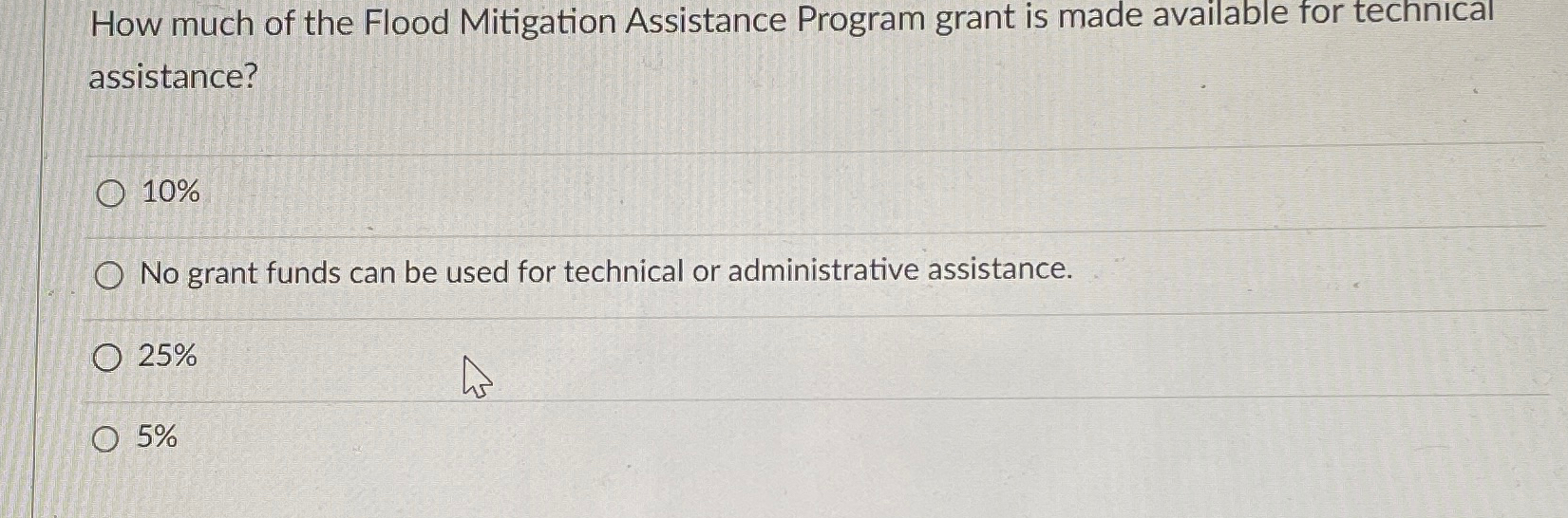 Solved How much of the Flood Mitigation Assistance Program | Chegg.com
