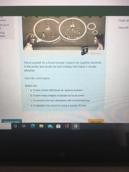 Solved wered Finish all nts out of Time lett Flag stion A | Chegg.com
