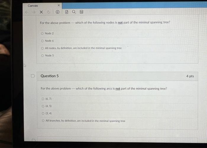 Solved In the following network, after nodes 1,2 , and 3 are | Chegg.com