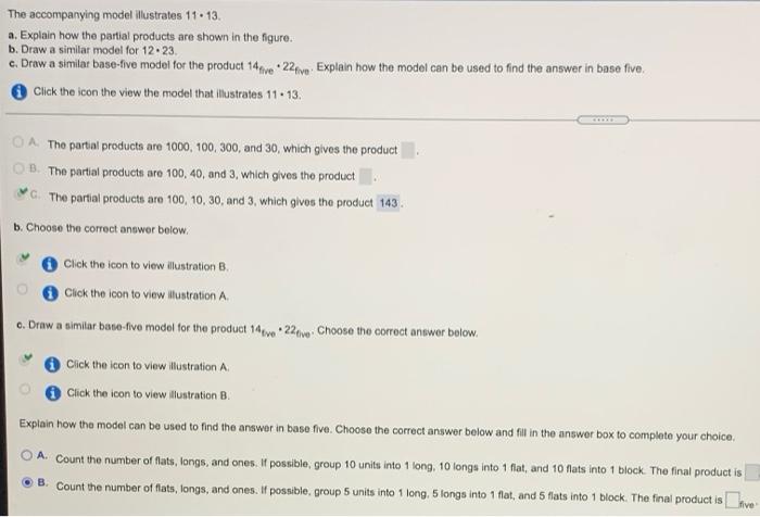 Solved The accompanying model illustrates 11. 13. a. Explain | Chegg.com