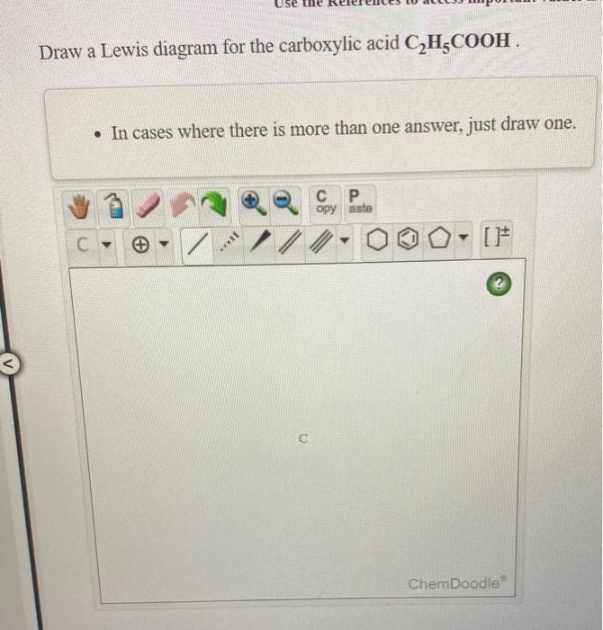 Solved Use Draw a Lewis diagram for the carboxylic acid | Chegg.com