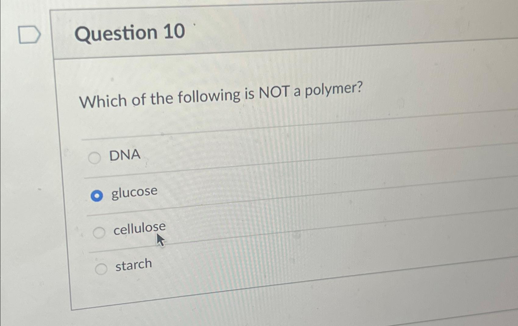 Solved Question 10Which of the following is NOT a | Chegg.com