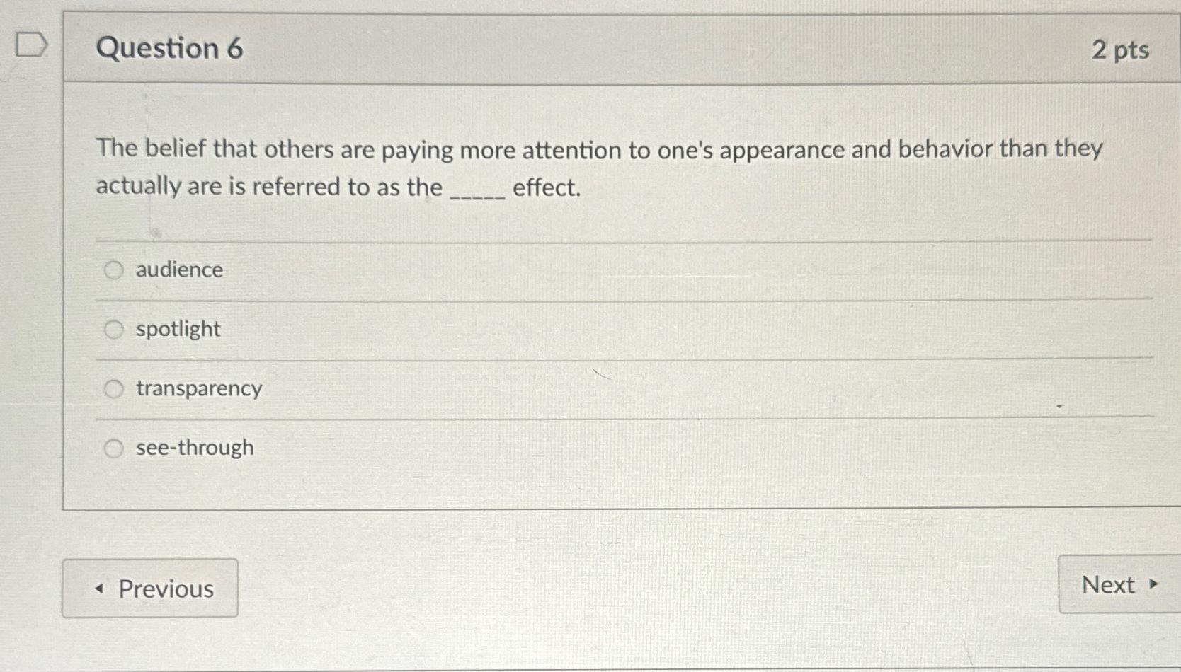 Solved Question 62 ﻿ptsThe belief that others are paying | Chegg.com