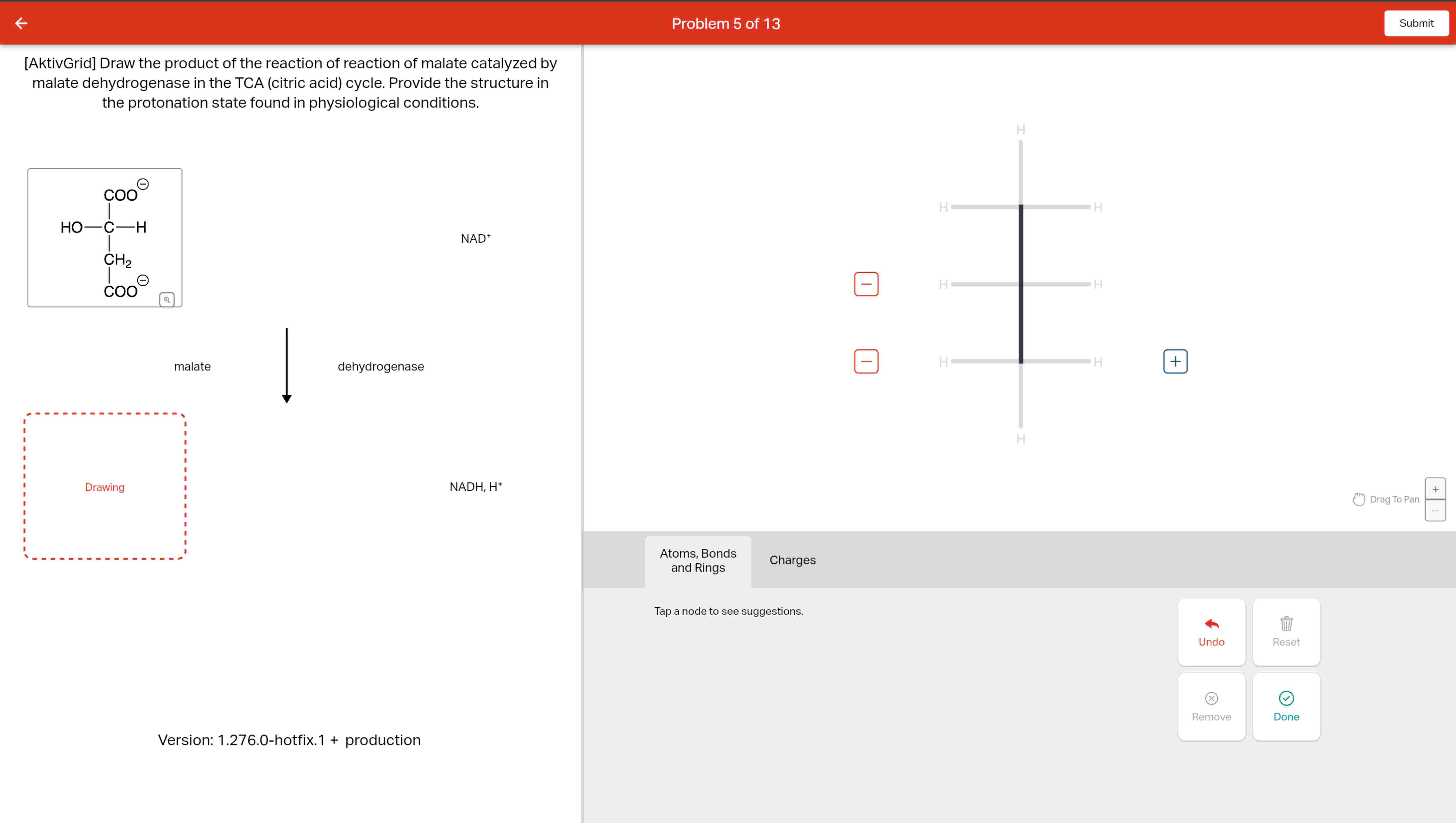 Solved [AktivGrid] ﻿Draw the product of the reaction of | Chegg.com