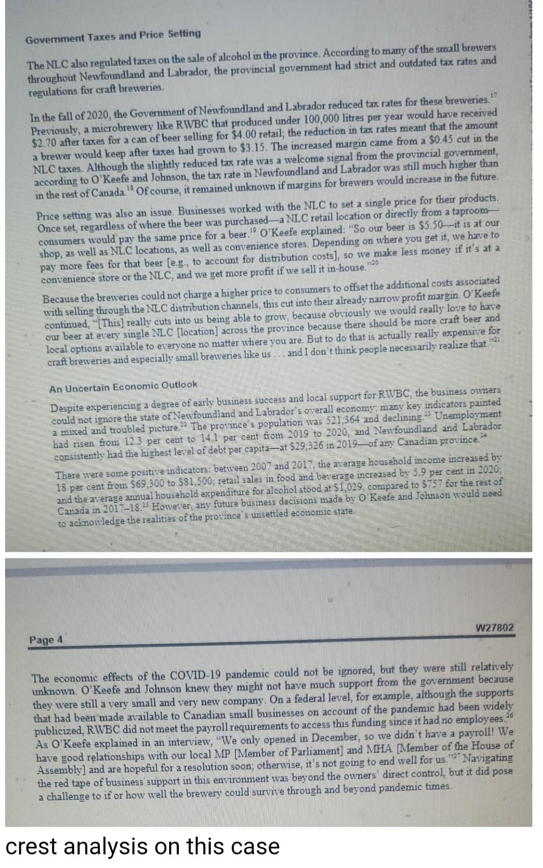 Solved In the fall of 2020, partners Jennie O'Keefe and | Chegg.com