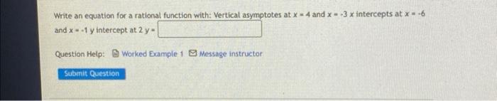 Solved Evaluating and Solving Rational Functions Mr. Ewald | Chegg.com