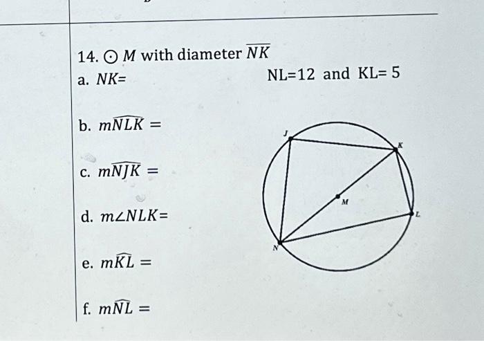 Solved NK=mNLK=mNJK=m∠NLK=mKL=mNL= | Chegg.com
