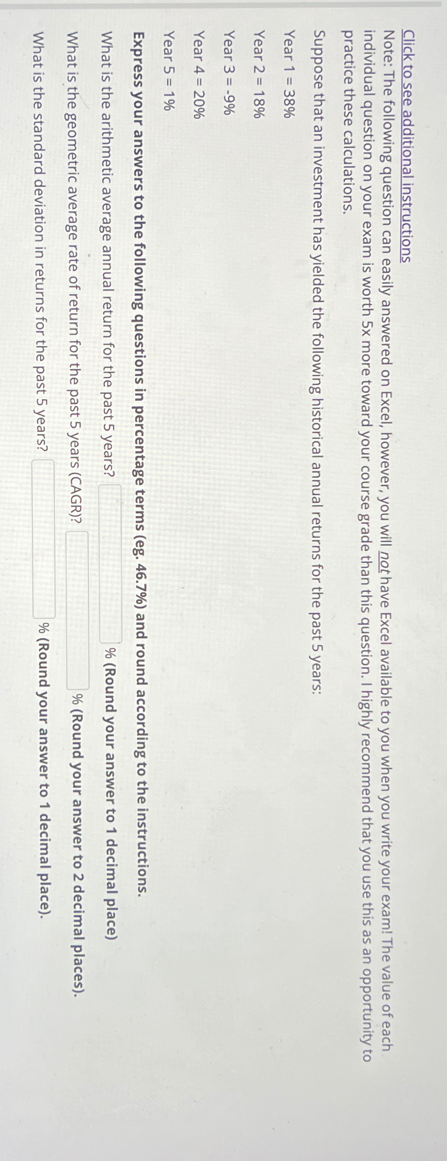 Click to see additional instructionsNote: The | Chegg.com