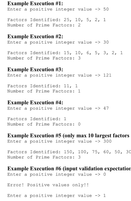 Solved Given a positive integer value display its ten | Chegg.com