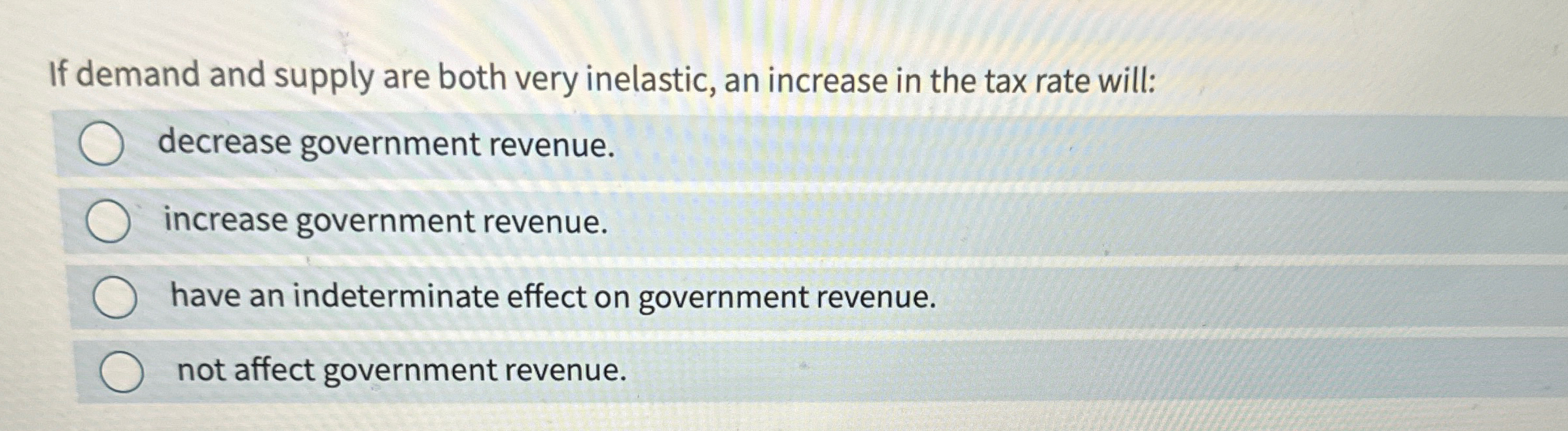 Solved If demand and supply are both very inelastic, an | Chegg.com