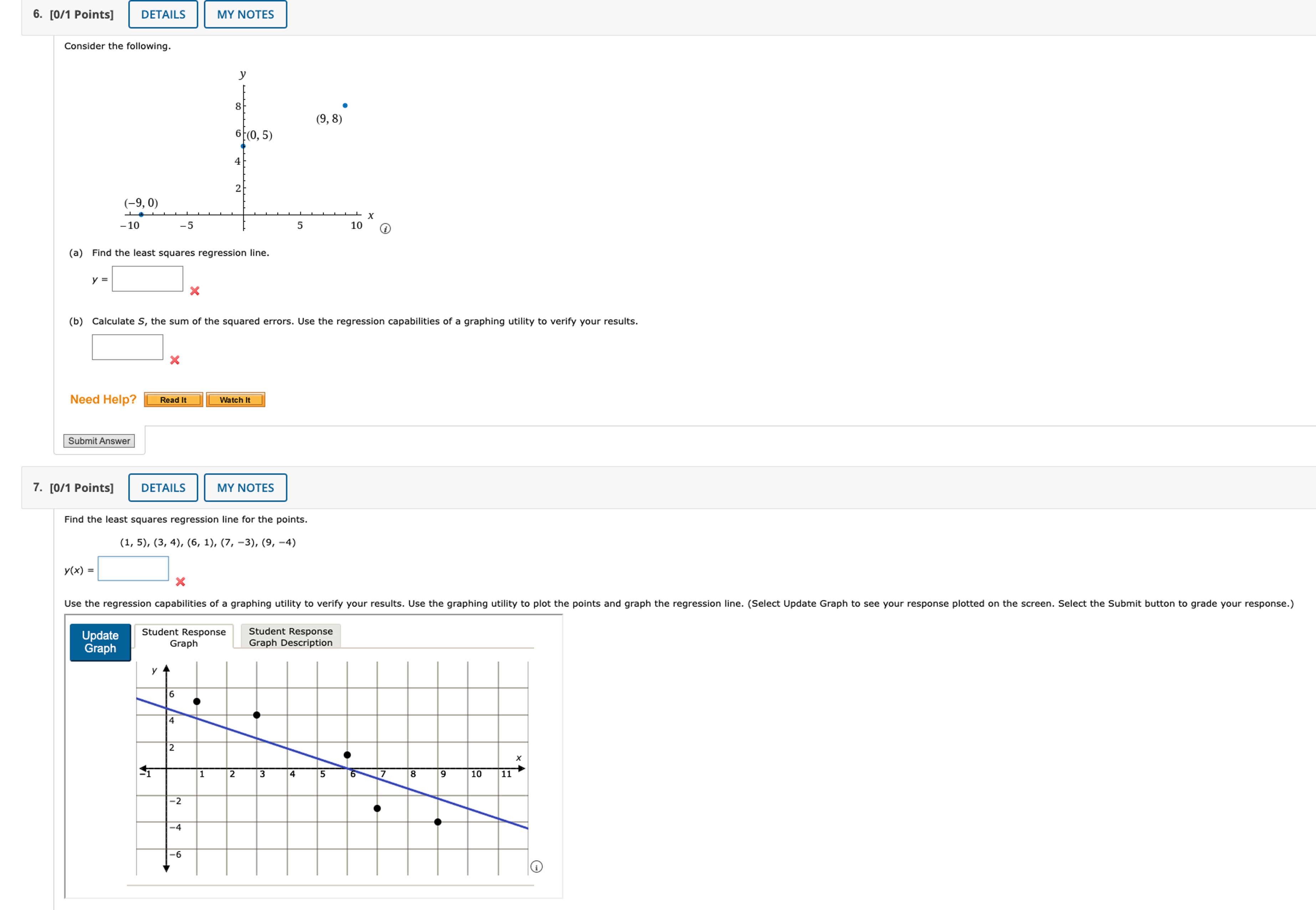 Solved [01 ﻿Points]Consider the following.(a) ﻿Find the | Chegg.com