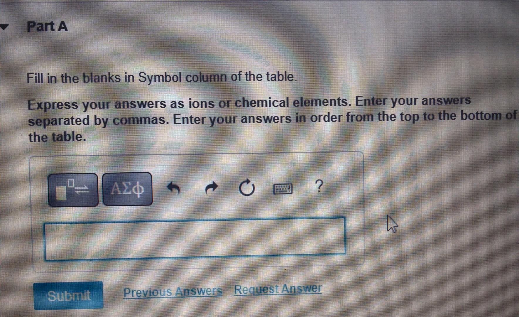 Solved Fill in the blanks to complete the following | Chegg.com