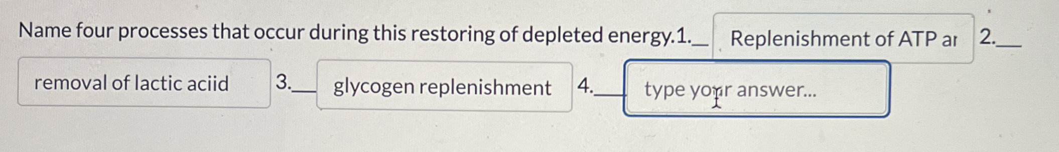 Solved Name four processes that occur during this restoring | Chegg.com