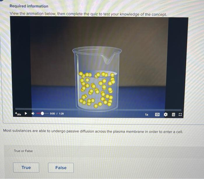 Solved Required information View the animation below, then | Chegg.com