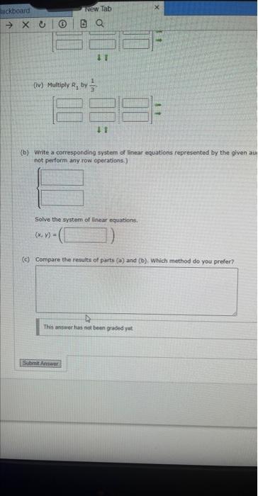 Solved Consider the following matrix. [−364−423−3e] (a) | Chegg.com