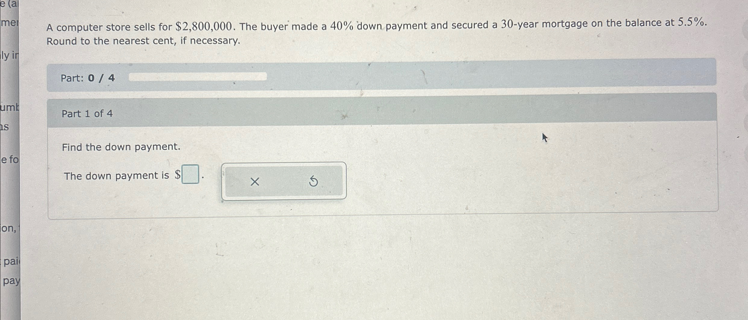 Solved A computer store sells for $2,800,000. ﻿The buyer | Chegg.com
