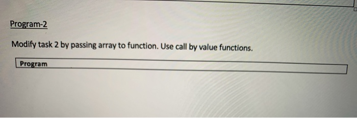 Solved Task #2 Program-1 Read a list of n floating-point | Chegg.com