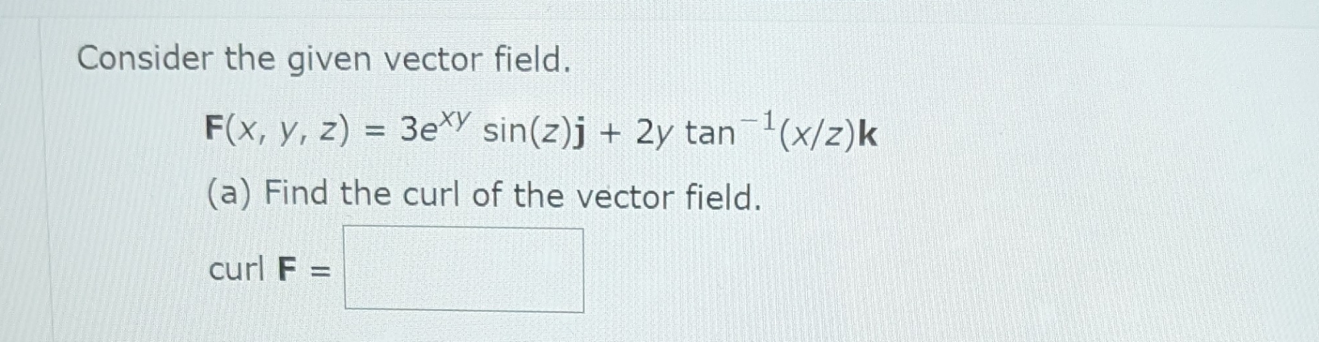 Solved Consider the given vector | Chegg.com