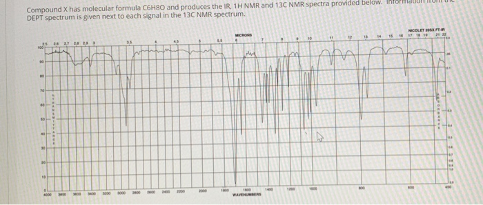 Compound X has molecular formula C6H80 and produces | Chegg.com