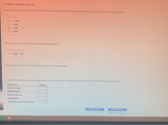 Solved S. Problems and Applications Q5 Economists in | Chegg.com