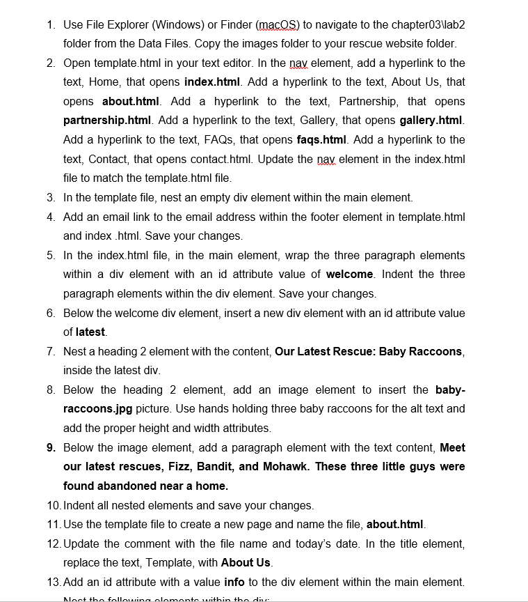 Solved Use File Explorer (Windows) ﻿or Finder (macoS) ﻿to | Chegg.com