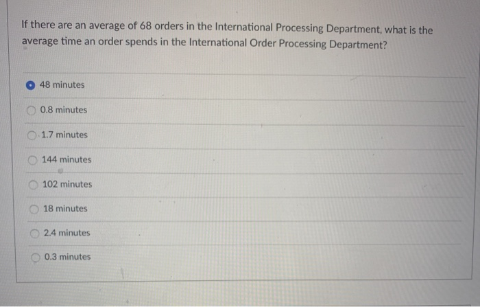 Use the following information for this line balancing | Chegg.com