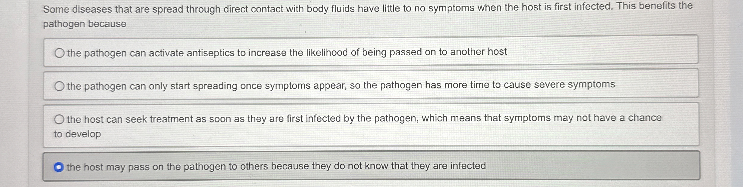 Solved Some diseases that are spread through direct contact | Chegg.com
