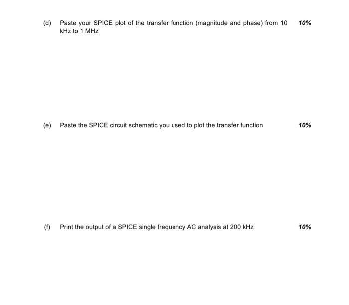 Solved please use ltspice for the questions where its | Chegg.com