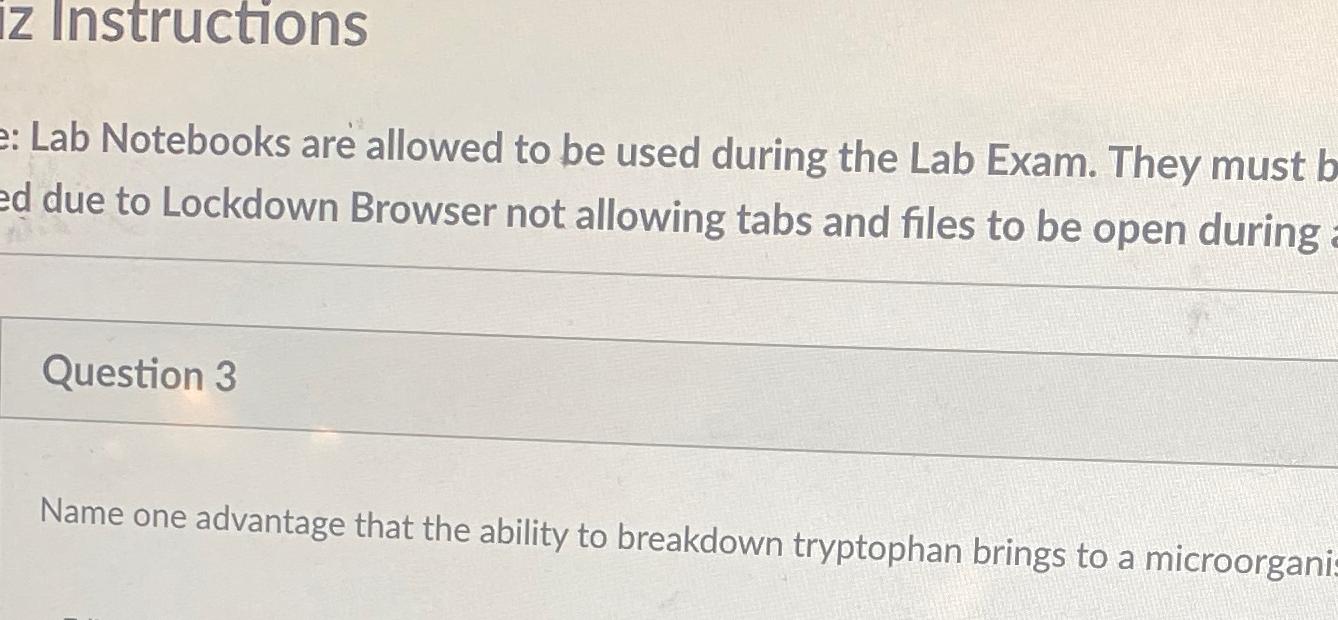 Solved Iz Instructions: Lab Notebooks are allowed to be used | Chegg.com