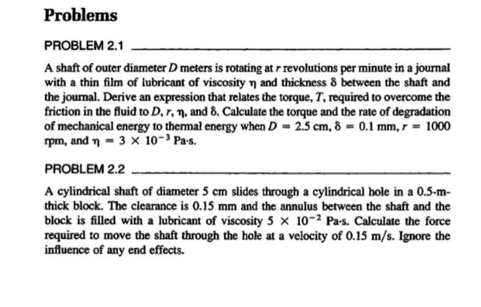 Solved 2.3The shaft in Problem 2.2 is rotated in the hole | Chegg.com Solved 2.3The shaft in Problem 2.2 is rotated in the hole | Chegg.com