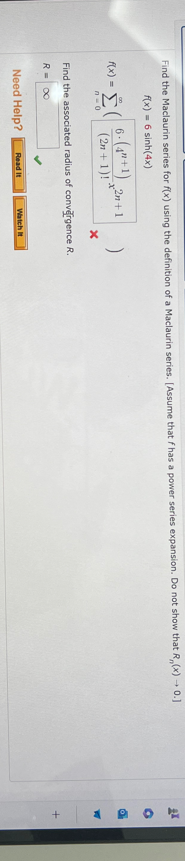 Solved Find the Maclaurin series for f(x) ﻿using the | Chegg.com