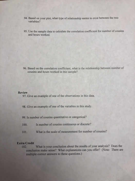 Solved PART 3 For this part of the exercise you will | Chegg.com