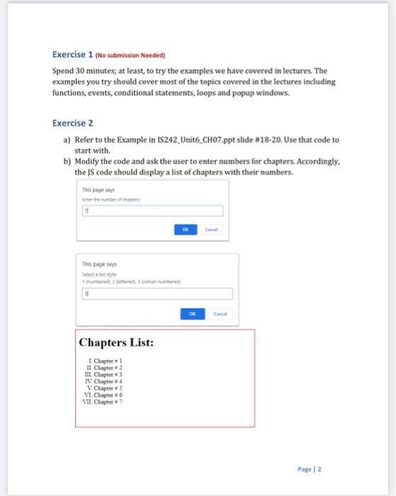 SEM I 2020 IS242 Web Application Development 1 Lab | Chegg.com