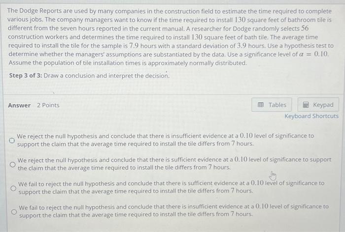 Solved The Dodge Reports are used by many companies in the | Chegg.com