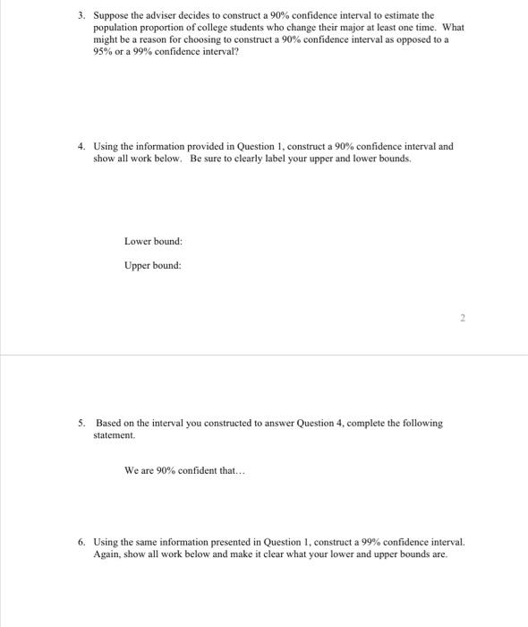 Solved Part 1: More practice constructing and interpreting | Chegg.com