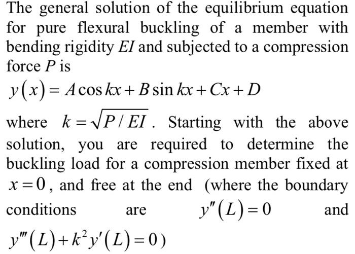 Solved Column ABC shown in the figure below is subjected to | Chegg.com