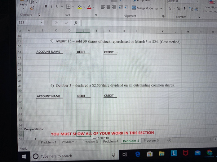 Solved Clipboard Font Alignment Number Styles E66 X Fx A B C | Chegg.com