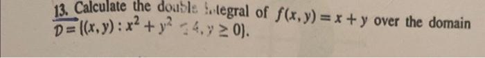 Solved 31. Compute the integral of f(x,y)=(lny)−1 over the | Chegg.com