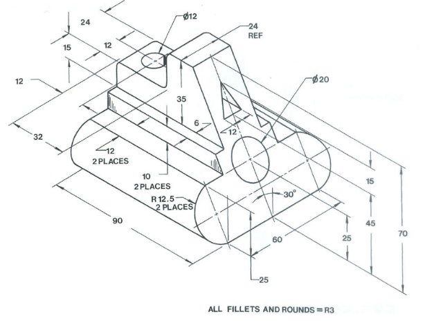 Solved Need help with creation of part in CATIA V5. ﻿Must | Chegg.com