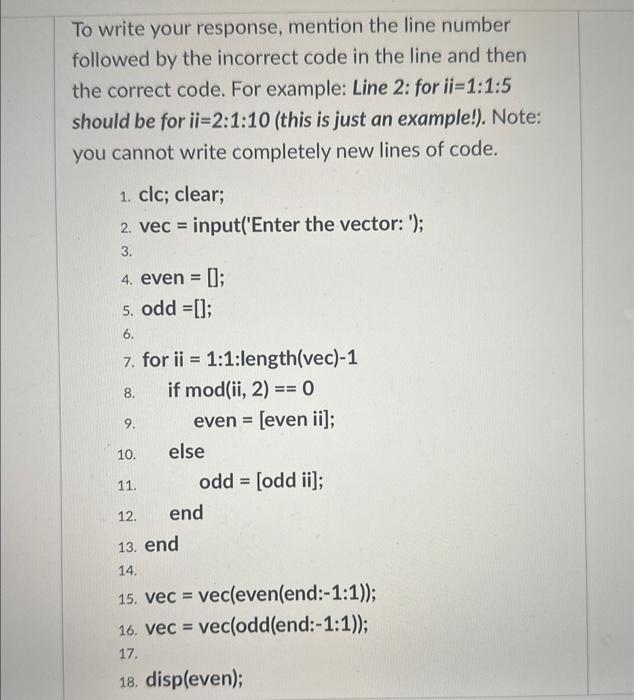 Solved needs to be matlab and no new lines of code can be | Chegg.com