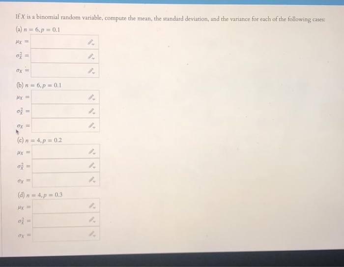 Solved Binomial Distribution Practice similar problem to | Chegg.com