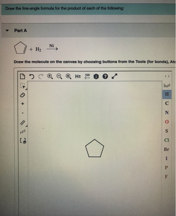 Solved draw the line angle formula for the product of each | Chegg.com