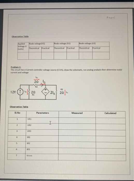 Solved T) 9V, 1 B4 Voltage-controlled current source (VCCS) | Chegg.com