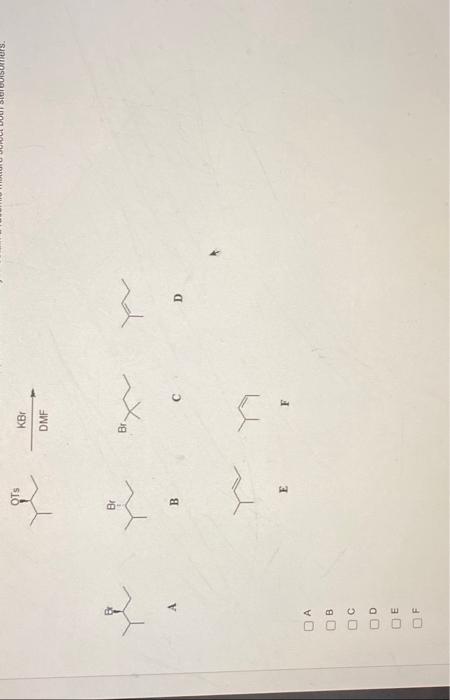 Solved DMSO NaSHWhich of the following product(s) would be | Chegg.com