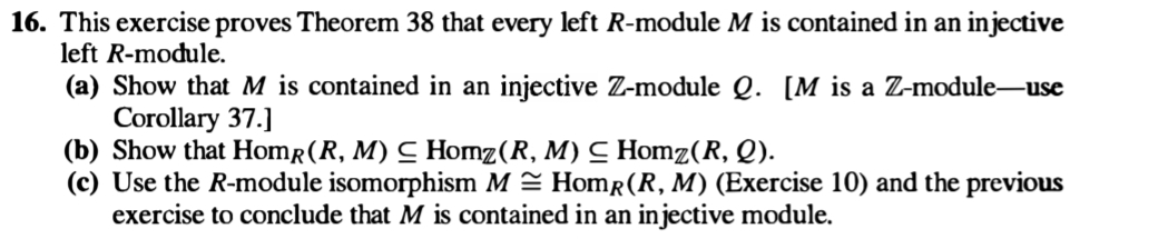 Solved Dummit foote chapter 10 ﻿section 5 ﻿exercise 16 | Chegg.com