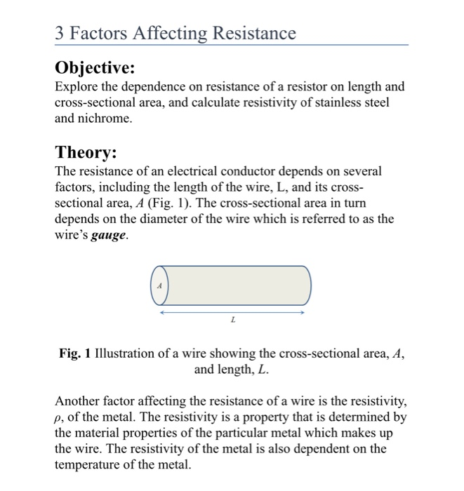 Solved Analysis: • How did the resistanc change as the | Chegg.com