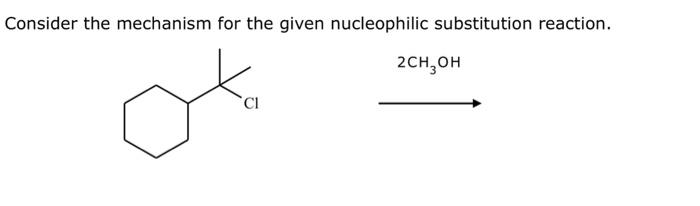 Solved Predict the nucleophilic substitution product, what | Chegg.com